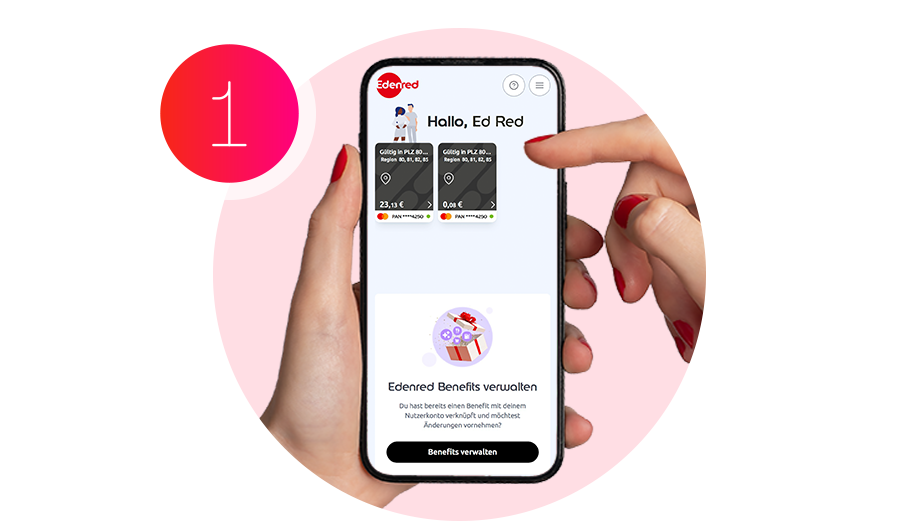 Edenred Benefits » Aktivierung und Login